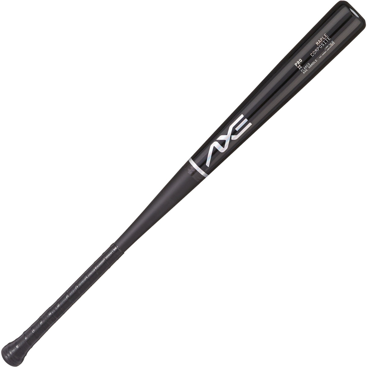 Axe Pro Maple Composite Baseball Bat | Obsidian Black | Flared Handle